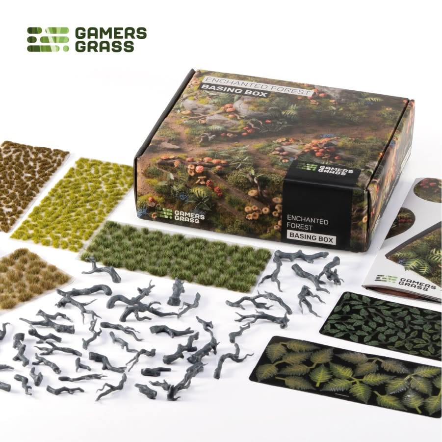 Gamer's Grass Basing Box - Enchanted Forest