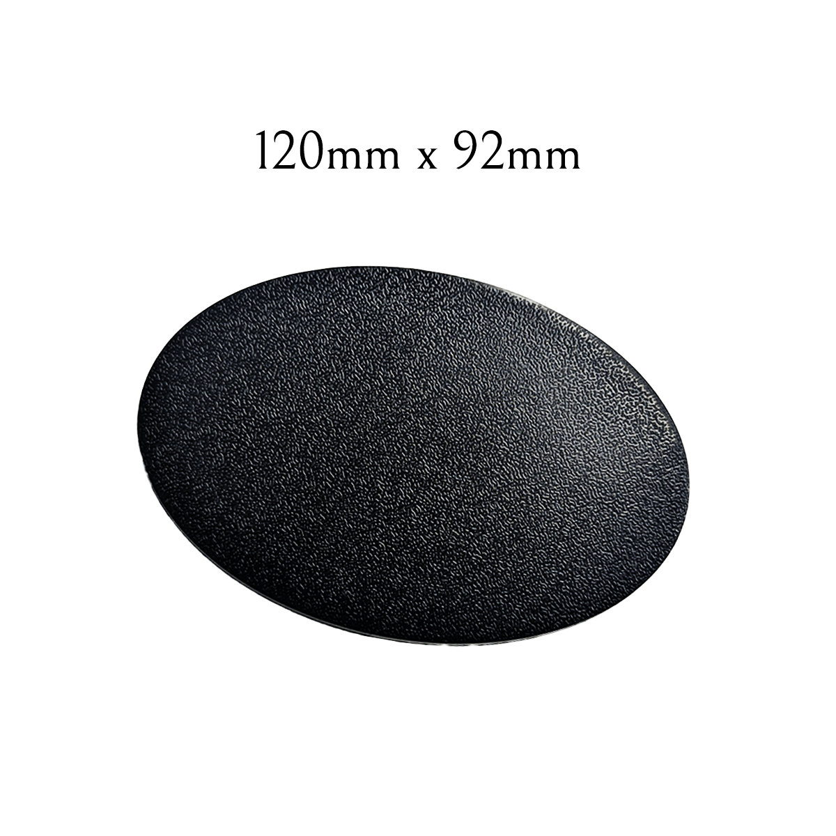 120mm x 92mm oval bases x1