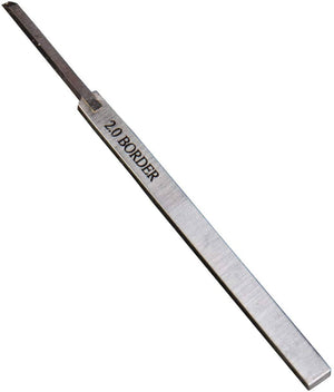 Border Model Cemented Carbide Line Engraver Tool 2 mm
