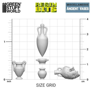 GSW Resin Basing Set - Ancient Vases