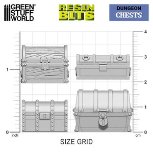 GSW Resin Basing Set - Chests