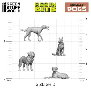 GSW Resin Basing Set - Dogs