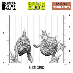 GSW Resin Basing Set - Squig Beasts