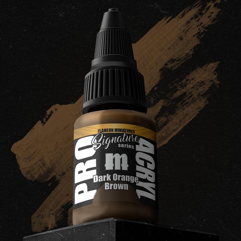 Pro Acryl Signature Series - Flameon S26 Dark Orange Brown PRE-ORDER Paints