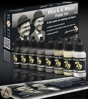 Scale 75 Scalecolor Paint Set - Black and White