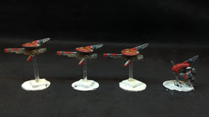 Warhammer 40k T'au Empire MV71 Sniper Drones & Firesight Marskman x4