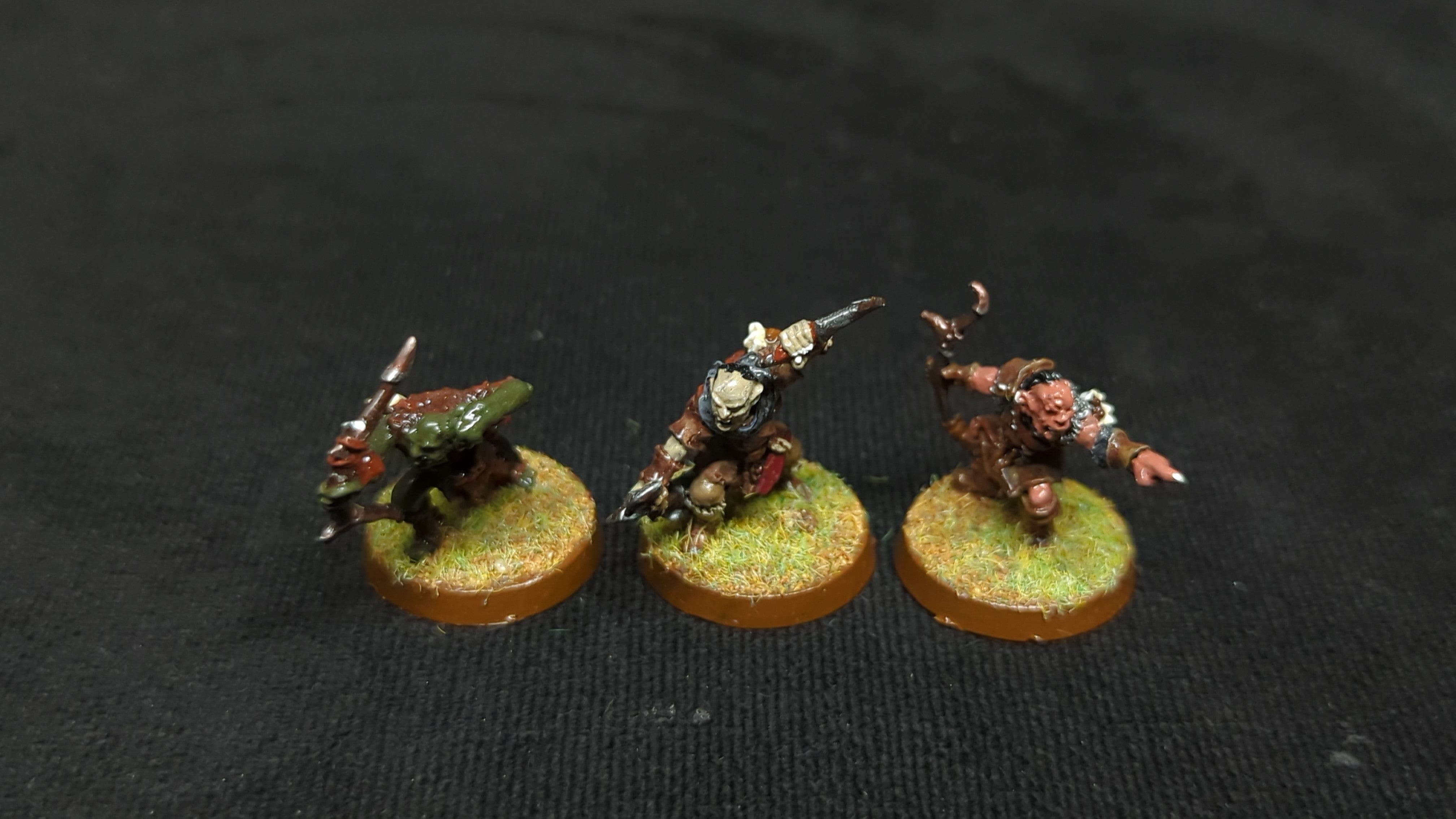 Lord of the Rings Middle-Earth Orc Trackers (metal) x3