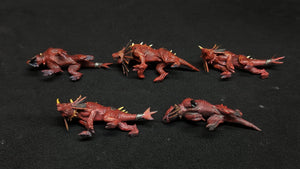 Warhammer Daemon of Khorne Flesh Hounds of Khorne x5