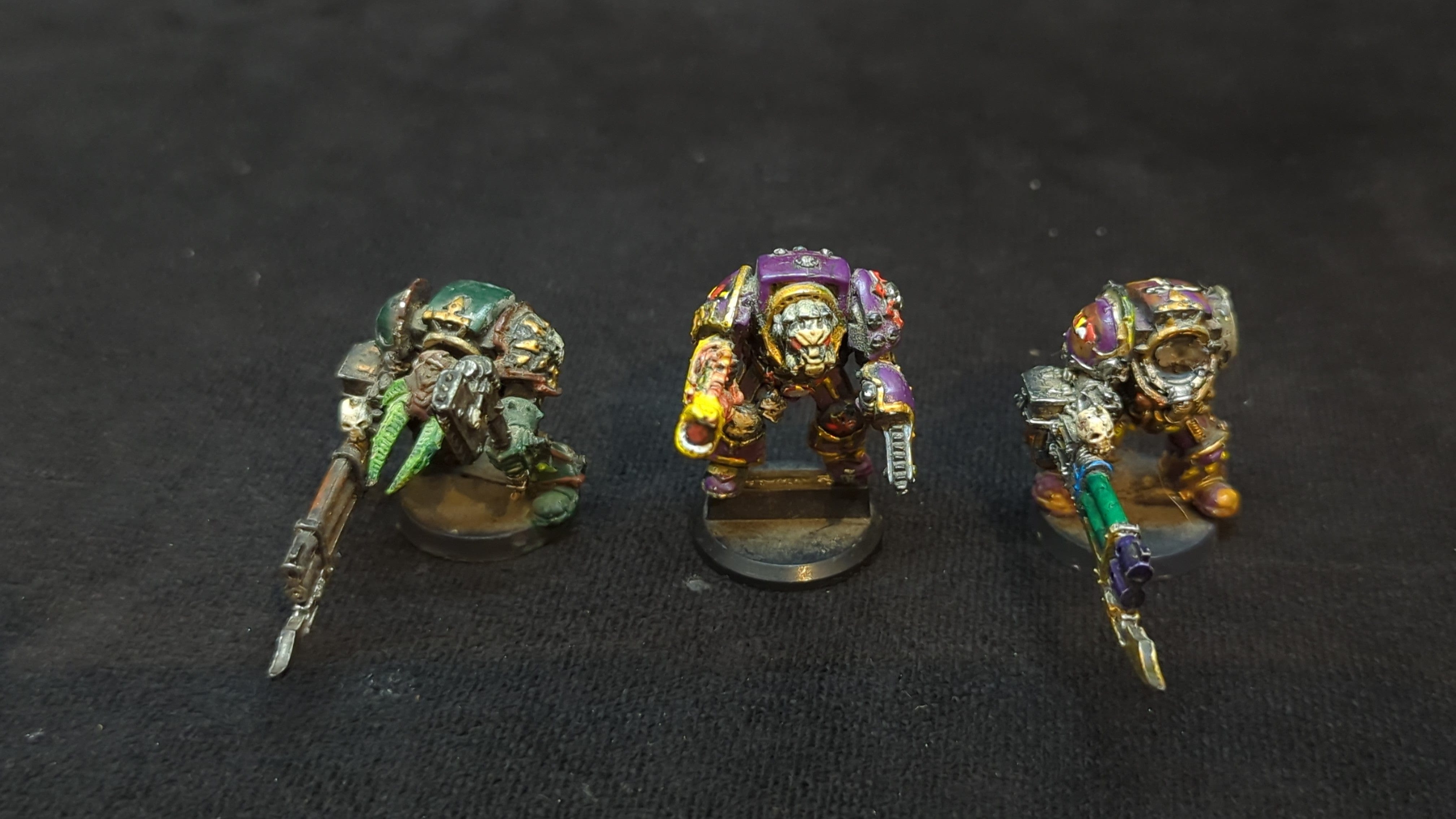 Warhammer 40k Chaos Terminators (Metal) x3