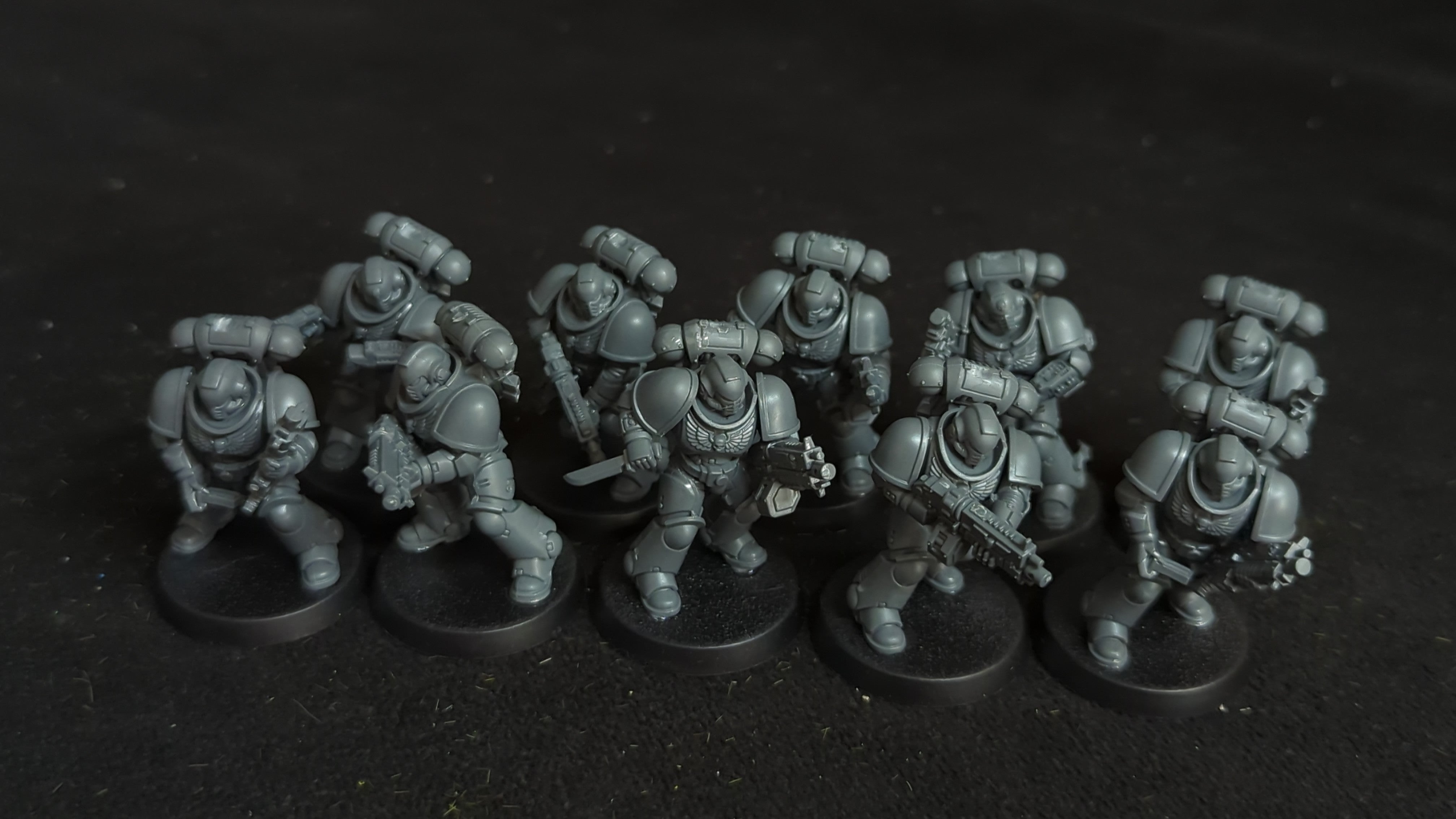 Warhammer 40k Space Marines Primaris Intercessors x10