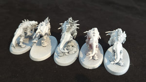 Warhammer Daemon of Khorne Flesh Hounds of Khorne x5