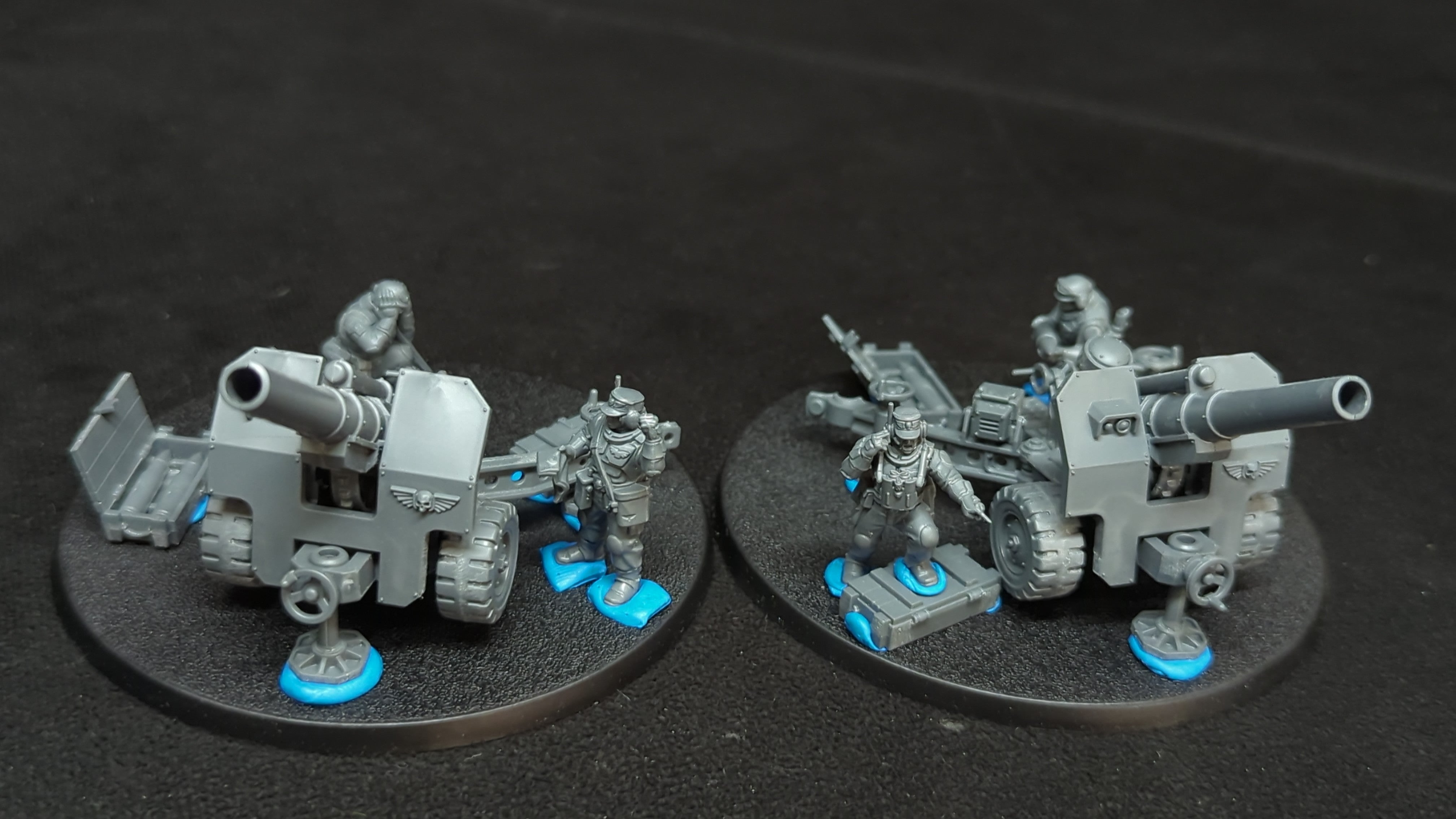 Warhammer 40k Astra Militarum Field Ordnance Battery x2