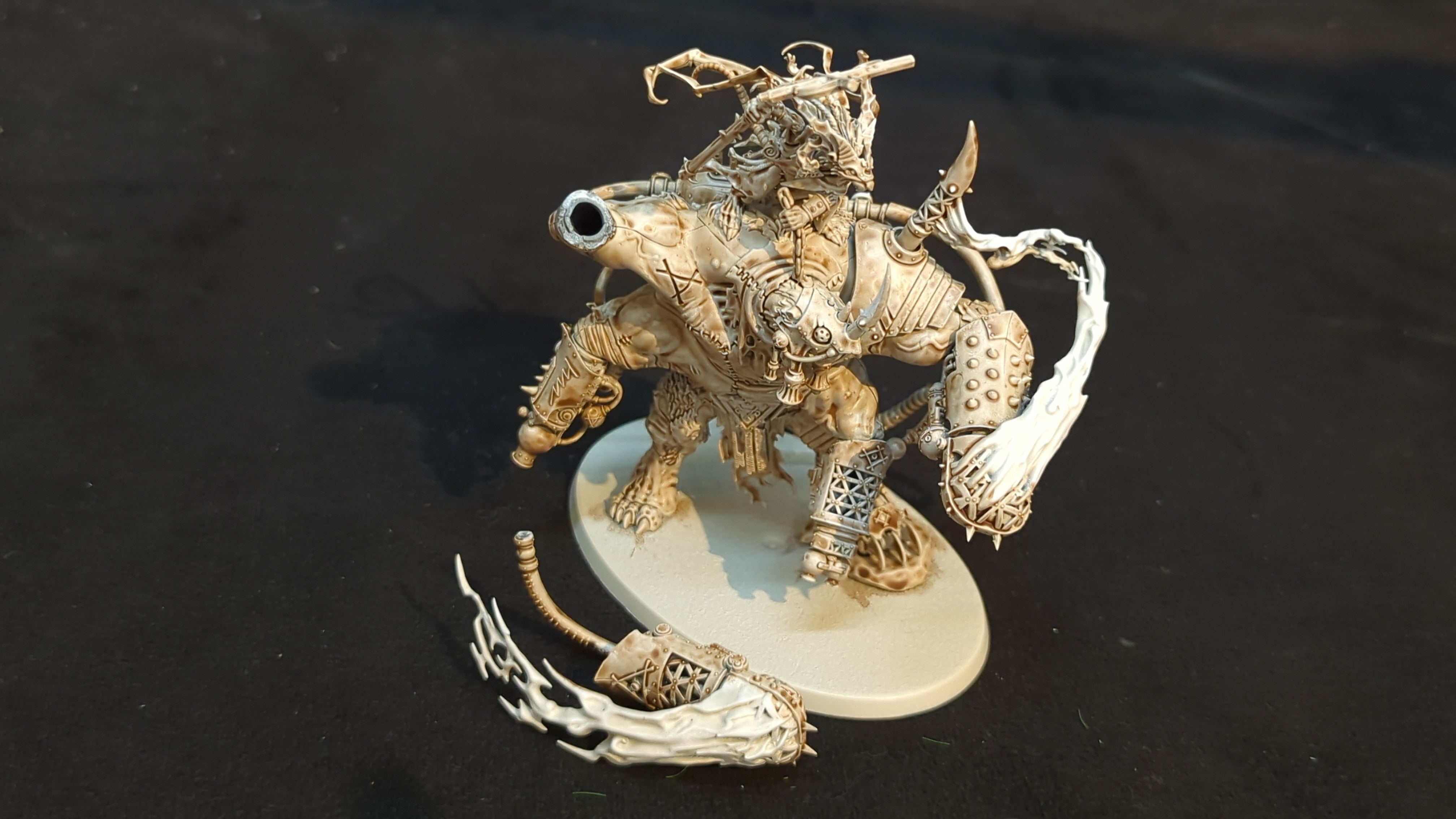 Age of Sigmar Skaven Thanquol and Boneripper x1