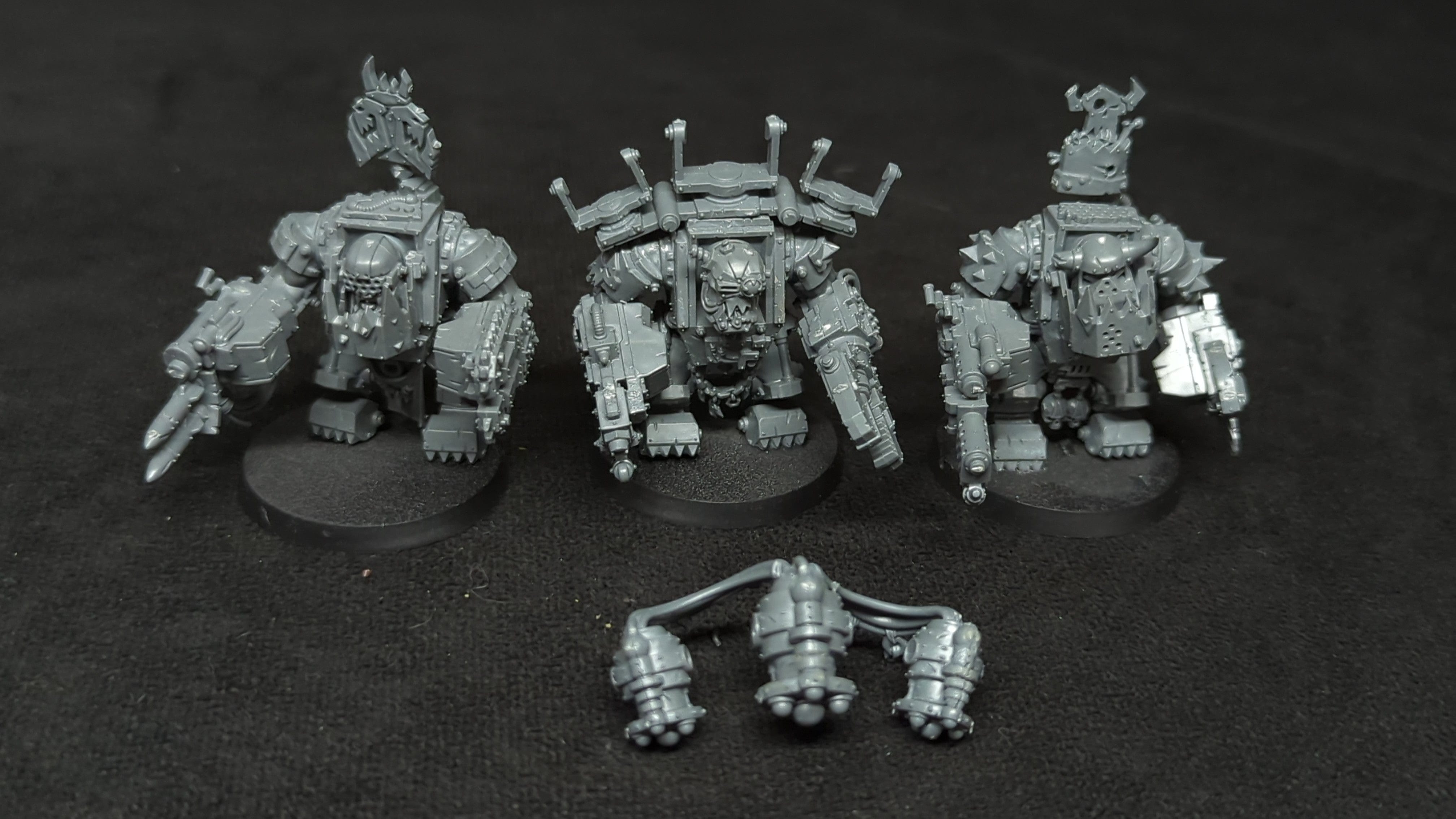 Warhammer 40k Orks Meganobz x3