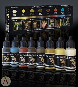 Scale 75 Scalecolor Paint Set - Gold and Copper NMM