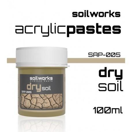 Scale 75 Dioramas Soilworks Ground Pastes 100ml - Dry Soil Paints