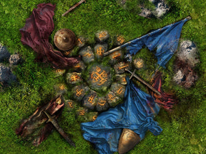 Warhammer Neoprene Objective Markers set - Battlefield