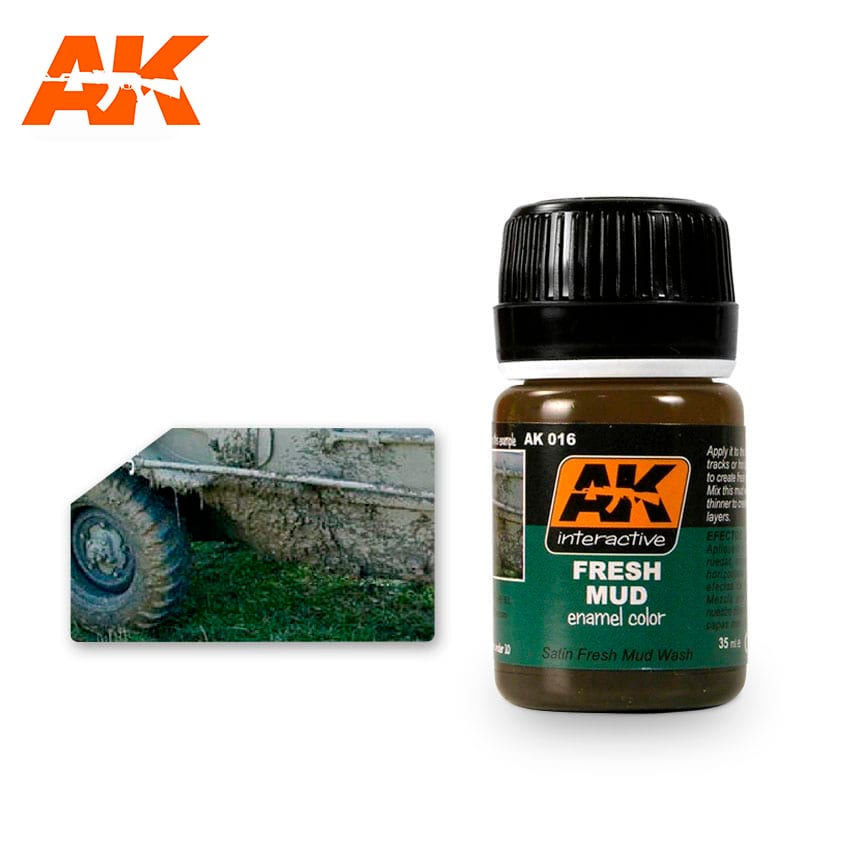 AK Interactive Fresh Mud Effects Miniatures AK Interactive