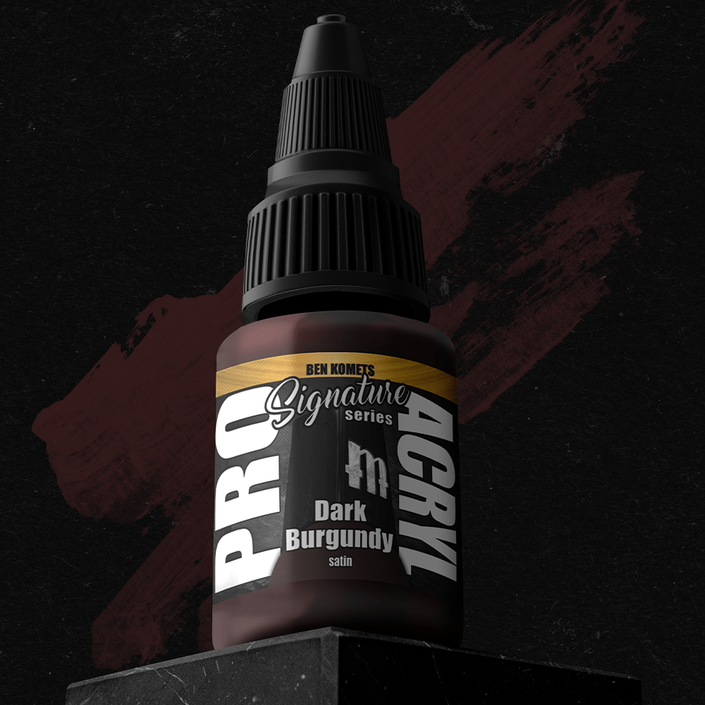 Pro Acryl Signature Series - S15 Dark Burgundy Satin Paints