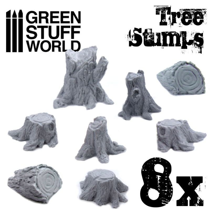 GSW Tree Trunk Stumps Scale modelling supplies