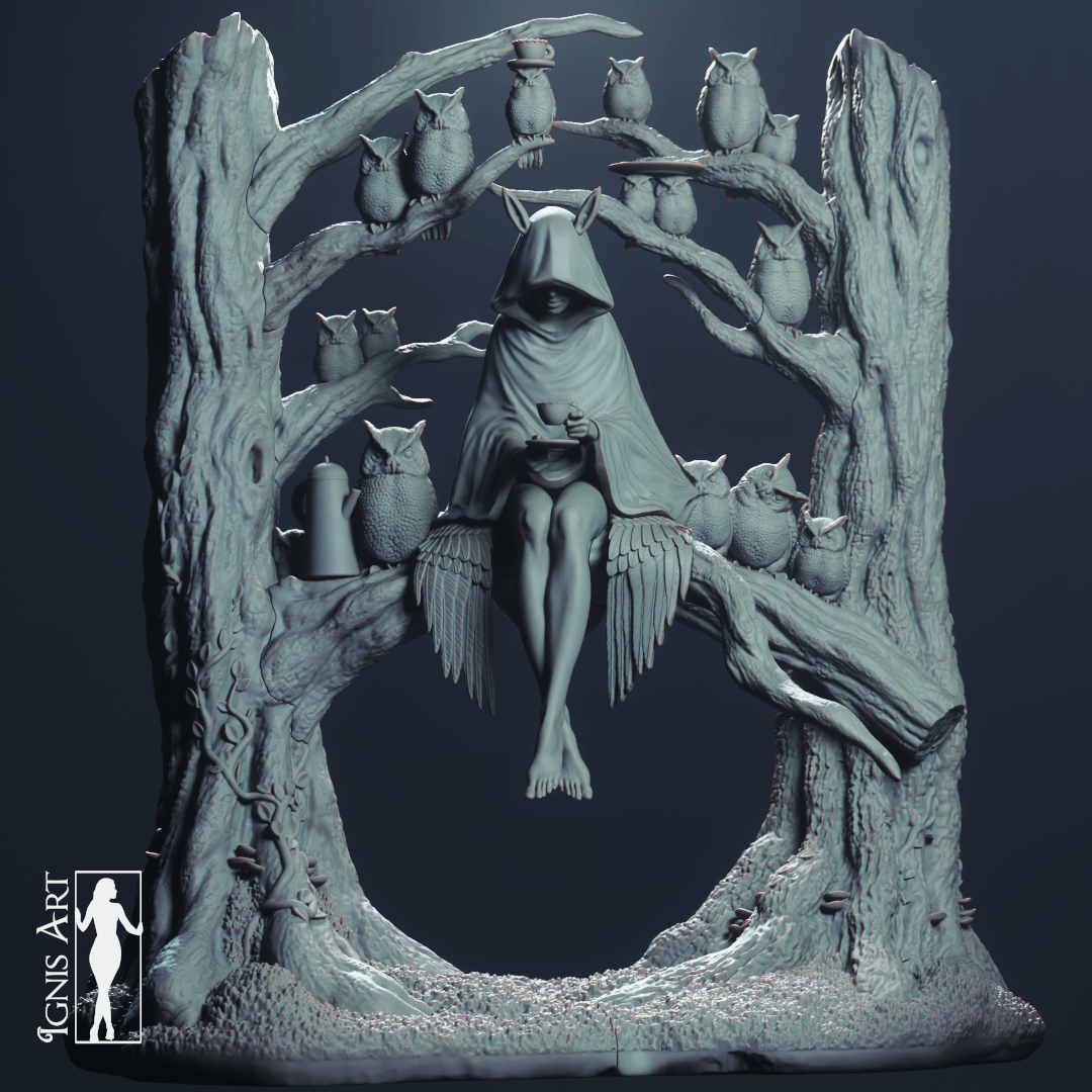 Ignis Art - Tea Party - 75mm diorama Miniatures